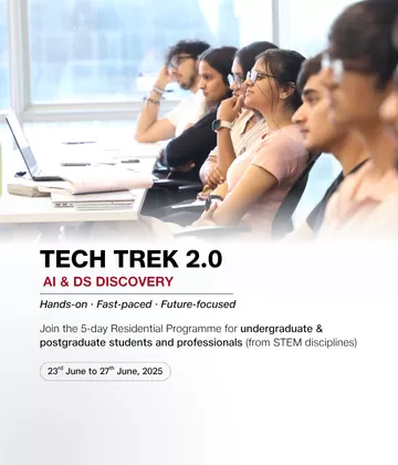 Tech Trek: AI&DS Discovery Summer Programme - Jio Institute